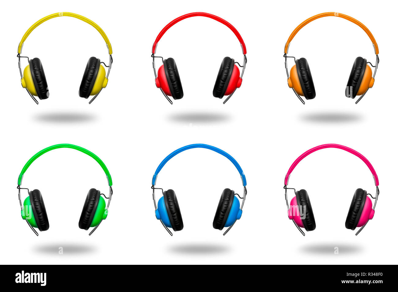 Colourful Headphones Stock Photos & Colourful Headphones Stock Images ...