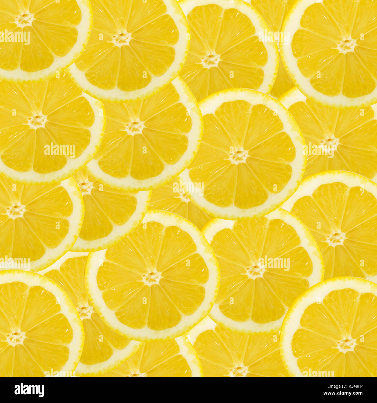 lemons slices as background Stock Photo - Alamy