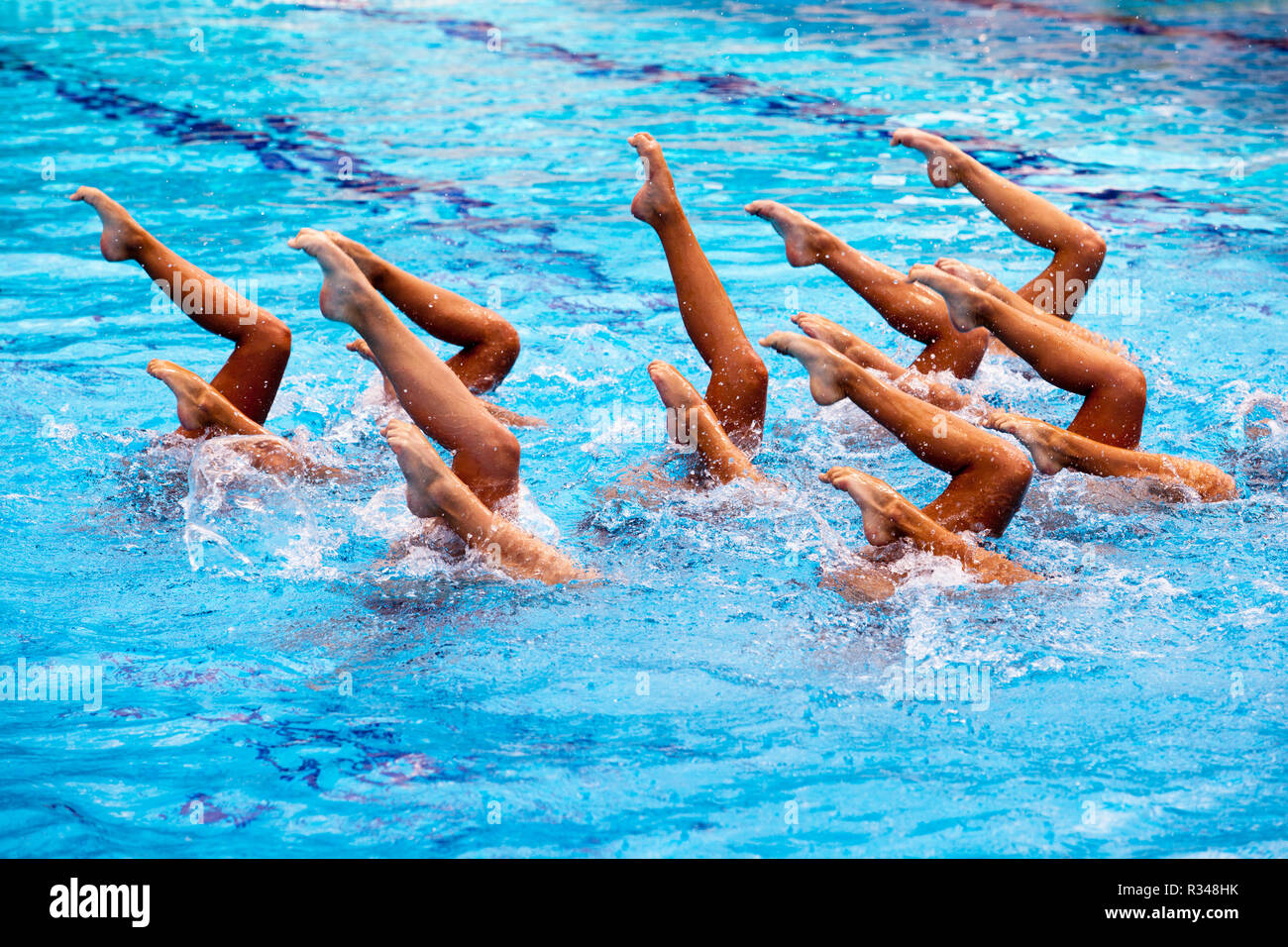 Synchronized swimming legs High Resolution Stock Photography and Images ...