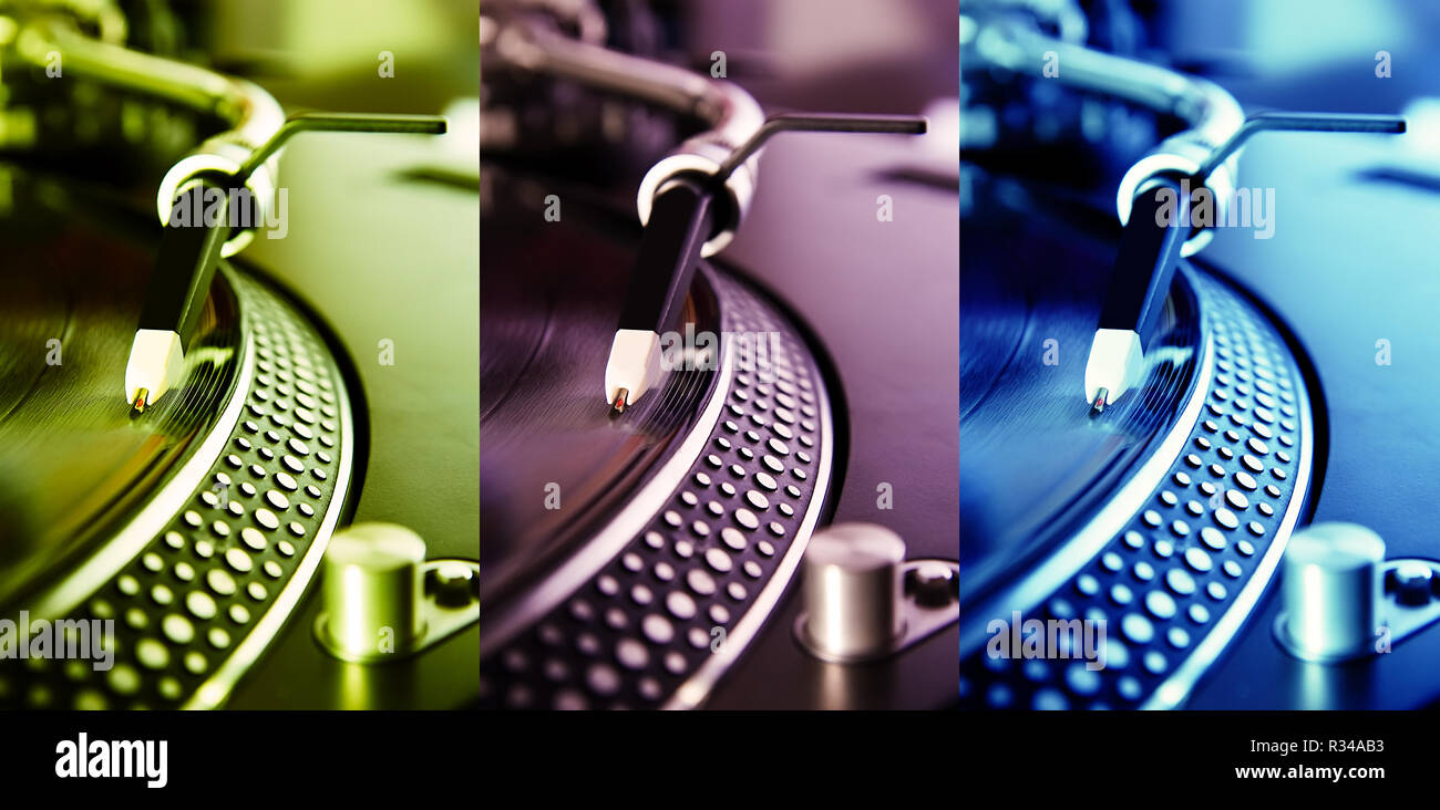 Dj Collage High Resolution Stock Photography and Images - Alamy