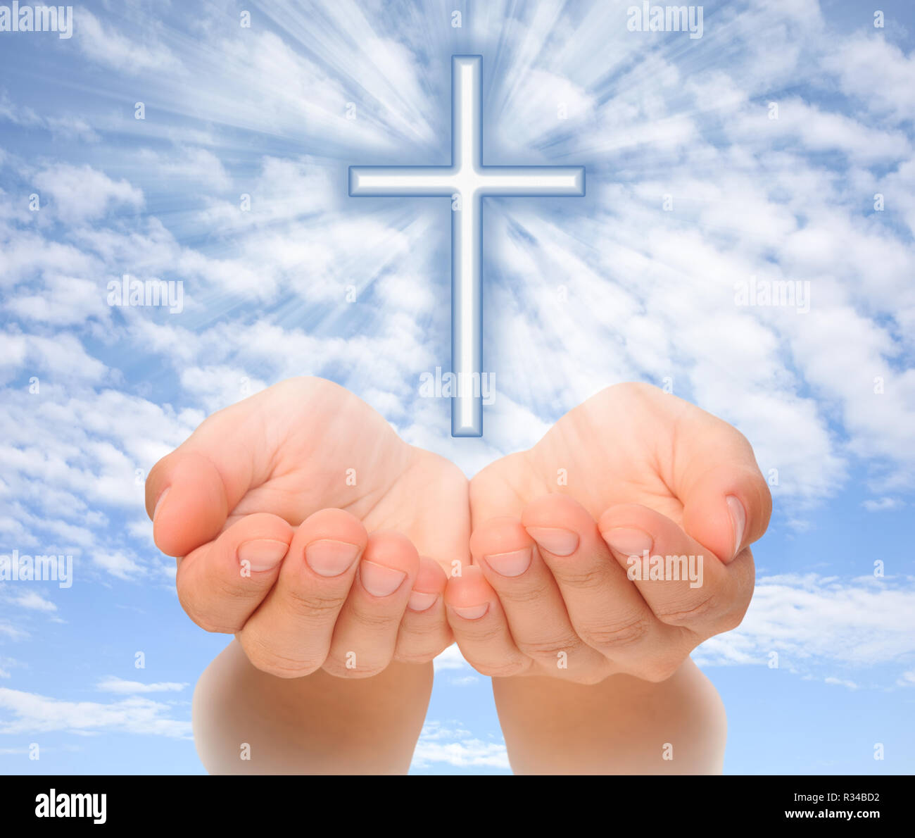 Helping Hands Of God High Resolution Stock Photography and Images - Alamy