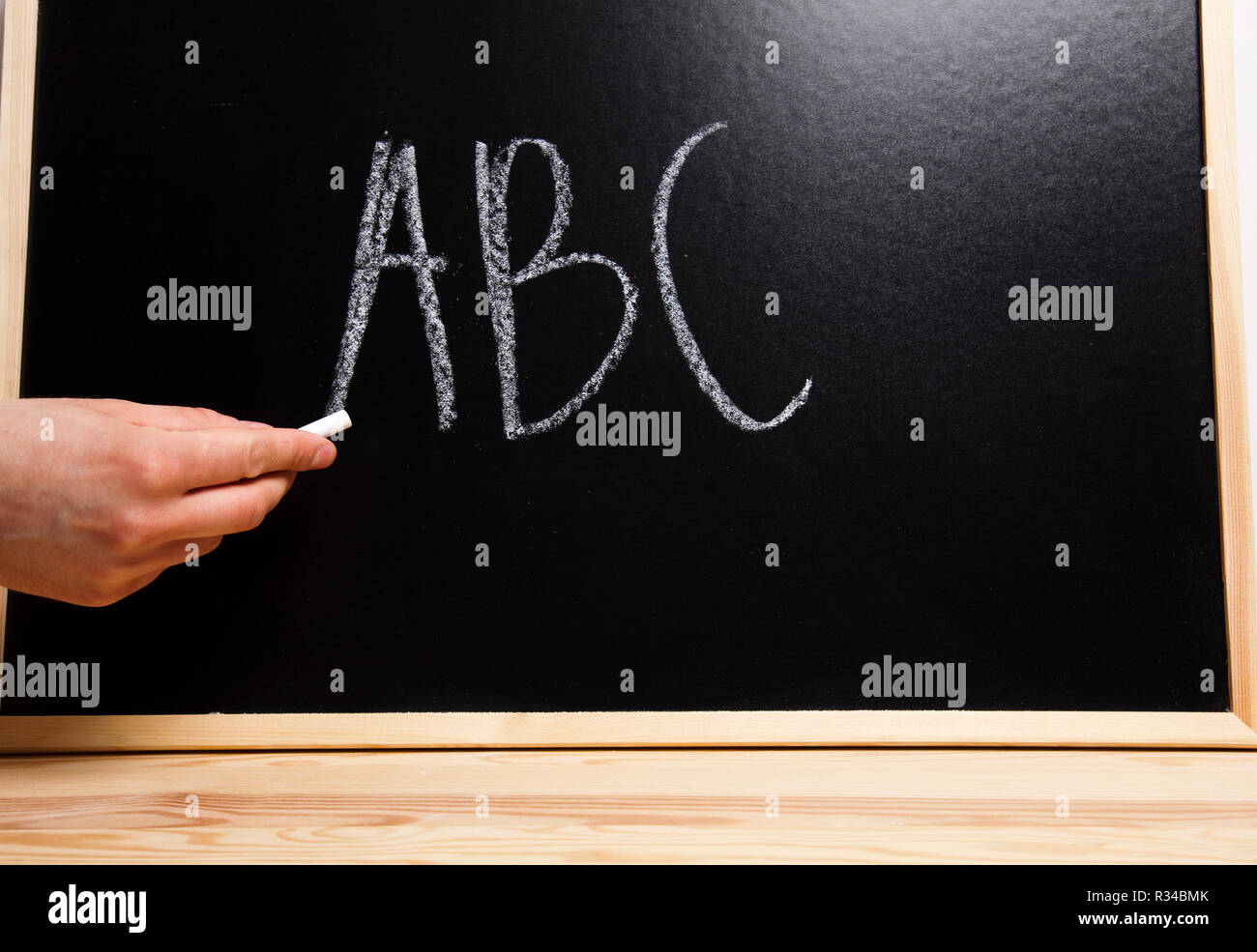 Abc chart classroom hi-res stock photography and images - Alamy