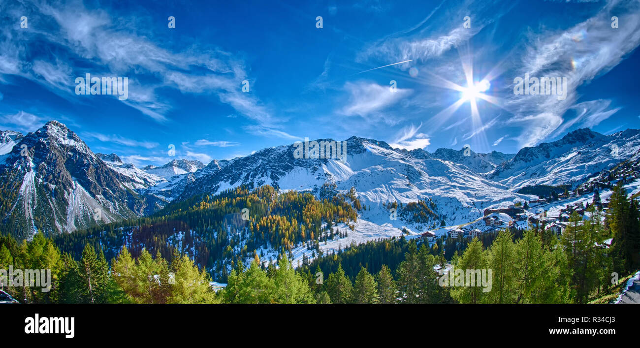 Arosa sun hi-res stock photography and images - Alamy