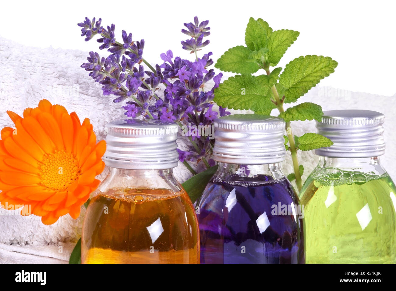 Massage spa medical plants hi-res stock photography and images - Alamy