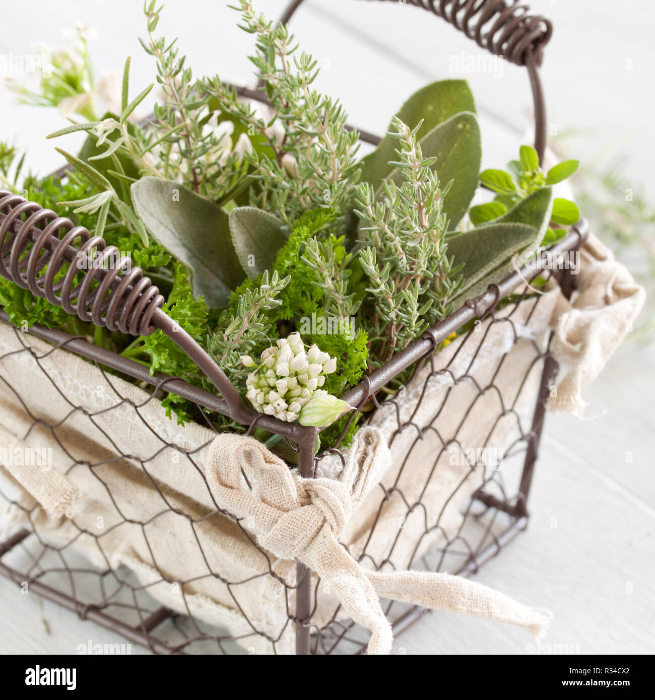 aromatic herbal mix Stock Photo - Alamy