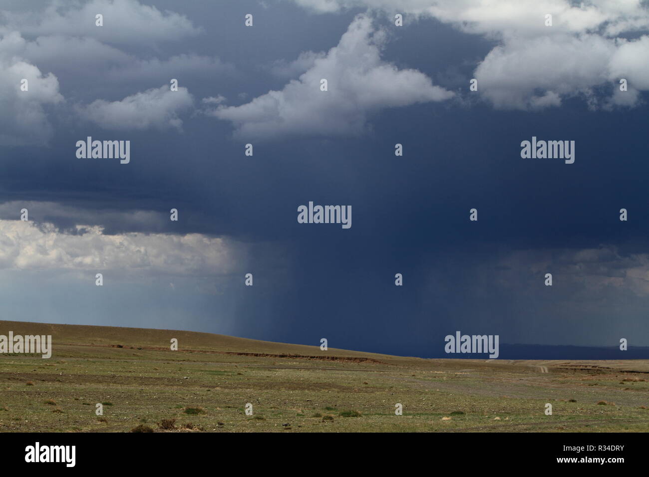 rainy season in mongolia Stock Photo - Alamy