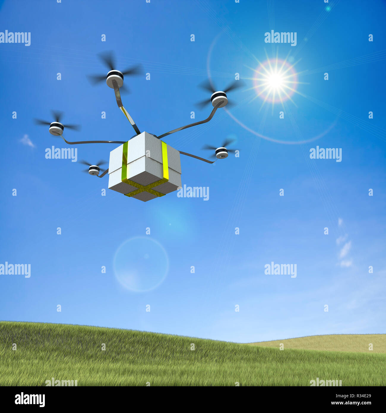 Propeller boxes hi-res stock photography and images - Alamy