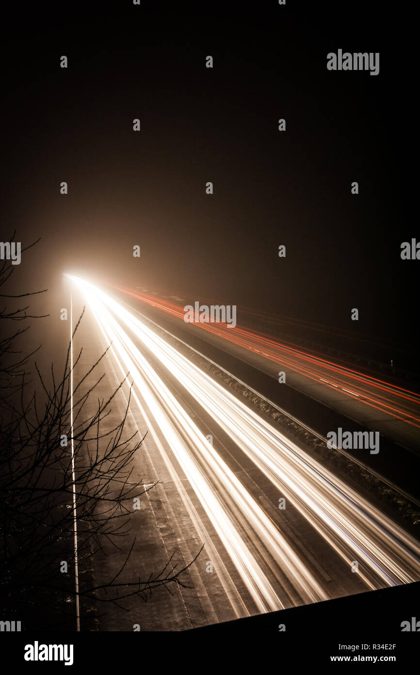 Blue light shines in darkness hi-res stock photography and images - Alamy
