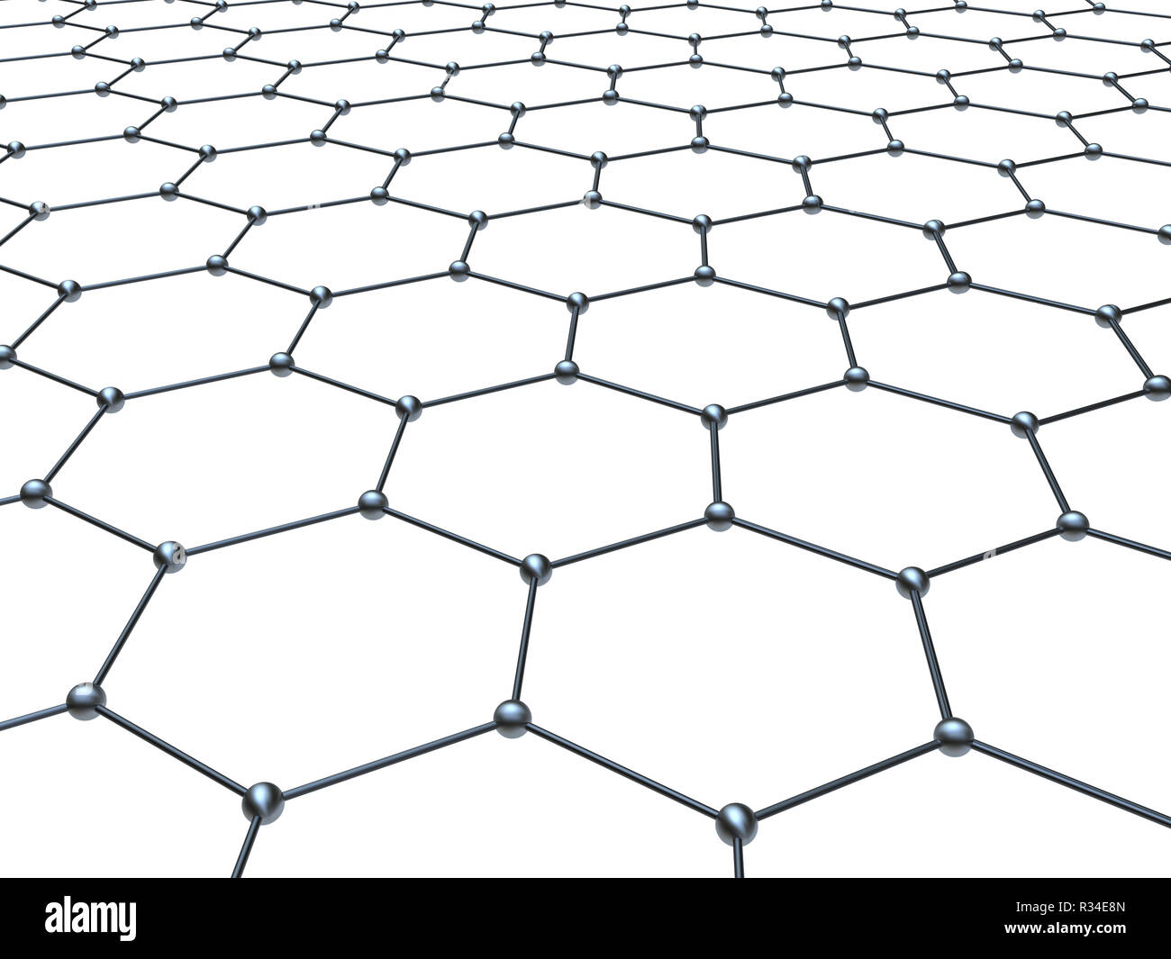 Graphene schematic atomic hi-res stock photography and images - Alamy