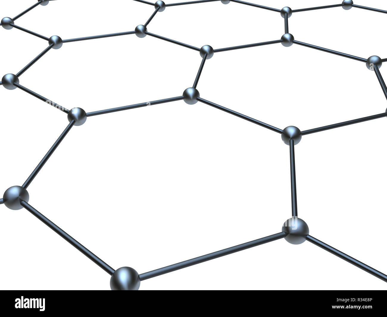 Graphene schematic atomic hi-res stock photography and images - Alamy