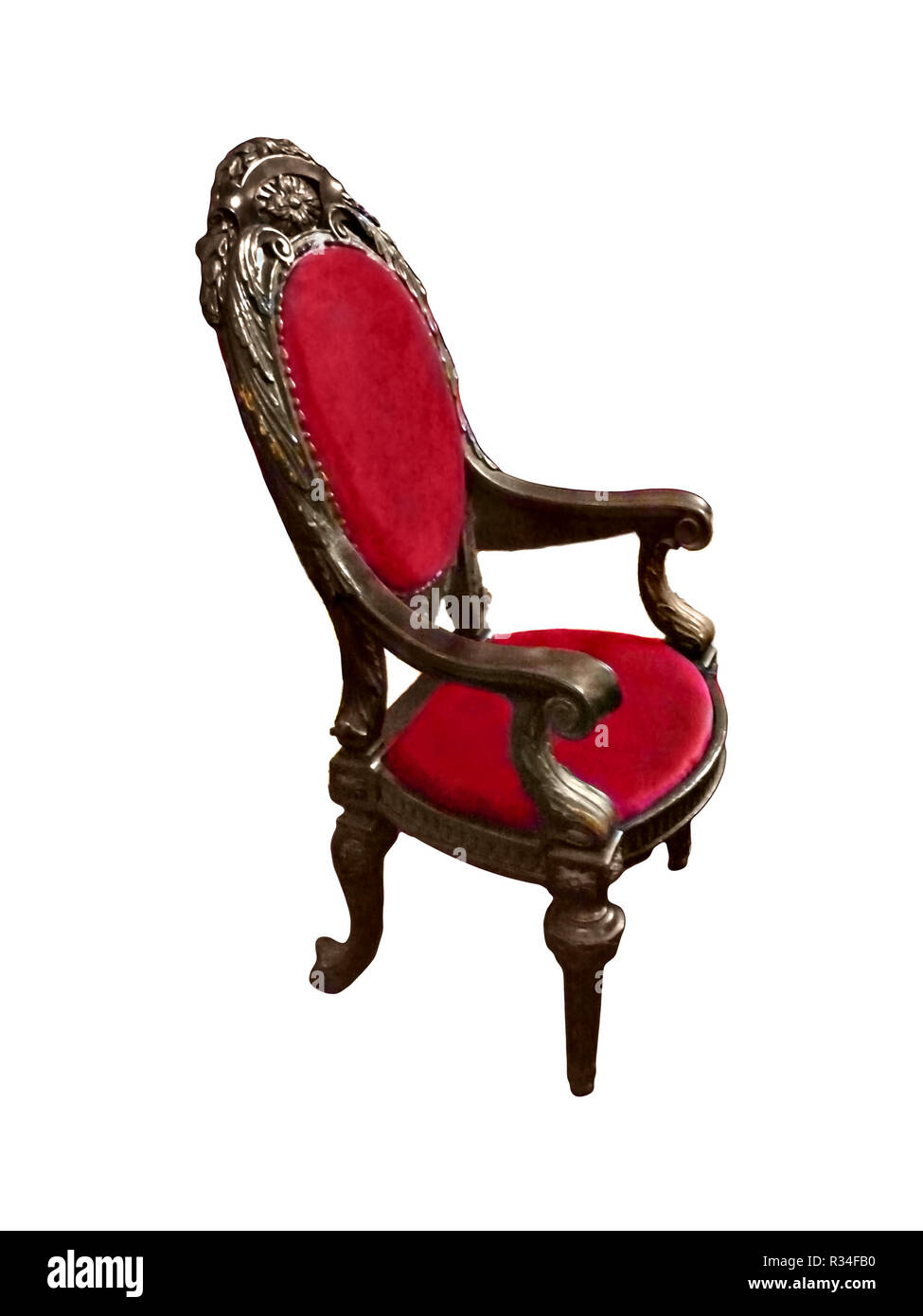 Elegant Old Style Chair Stock Photo - Alamy