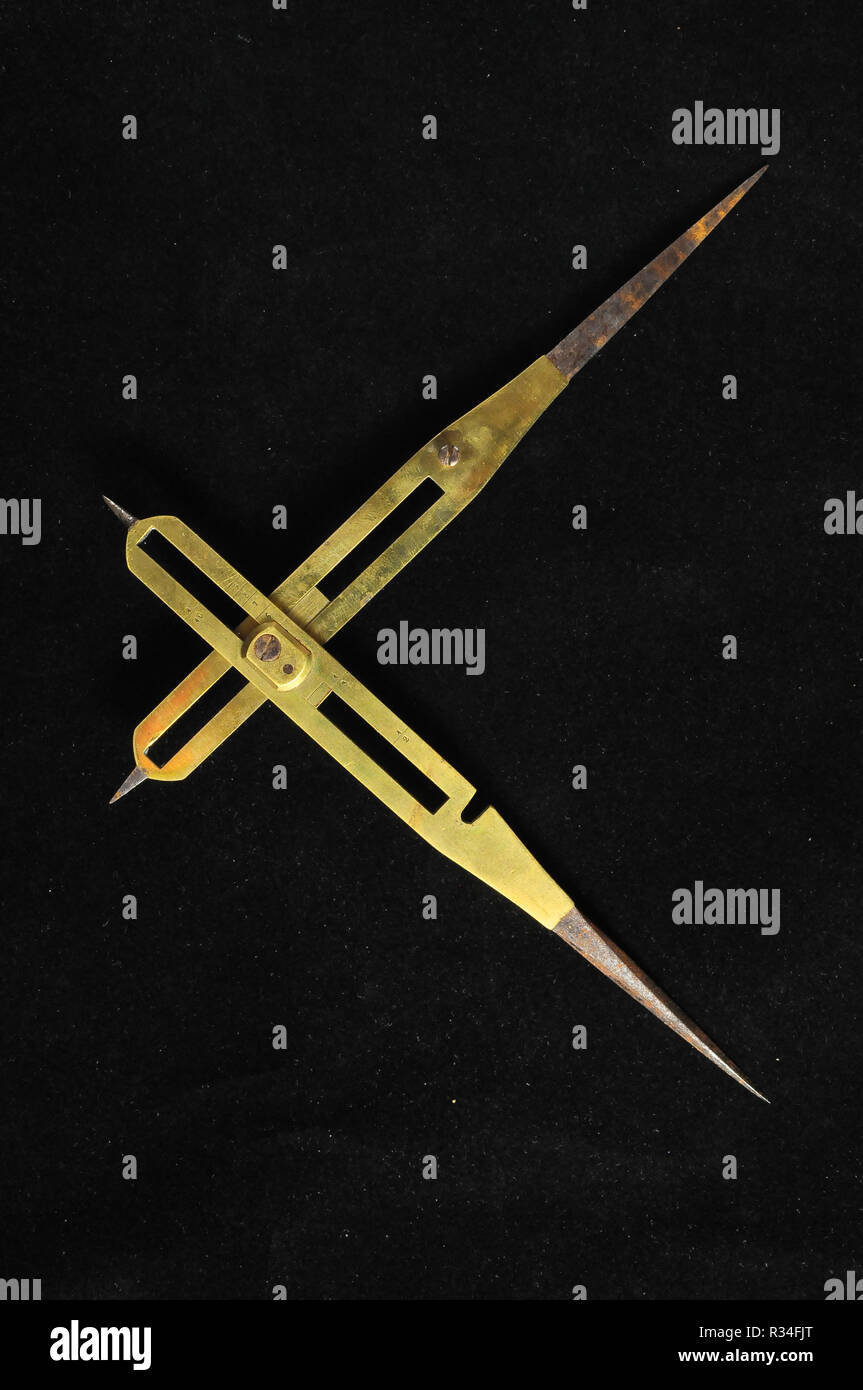 Technical drawing measuring compass hi-res stock photography and images ...