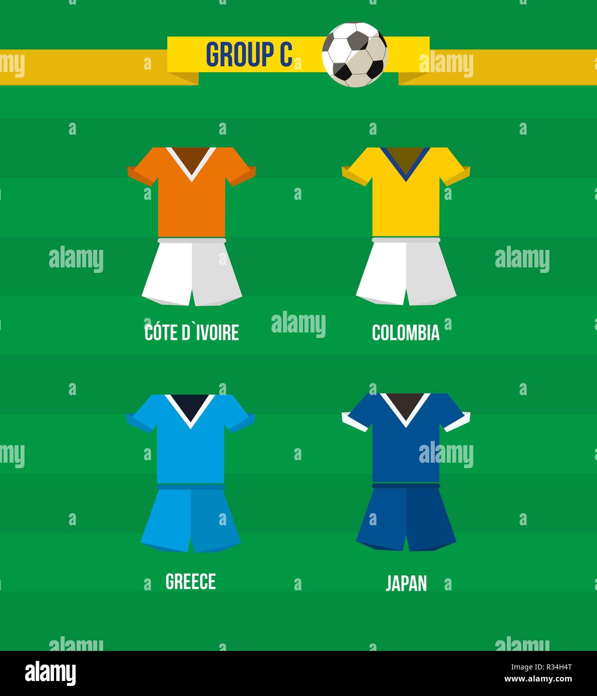 Japan national football team kit hi-res stock photography and images ...