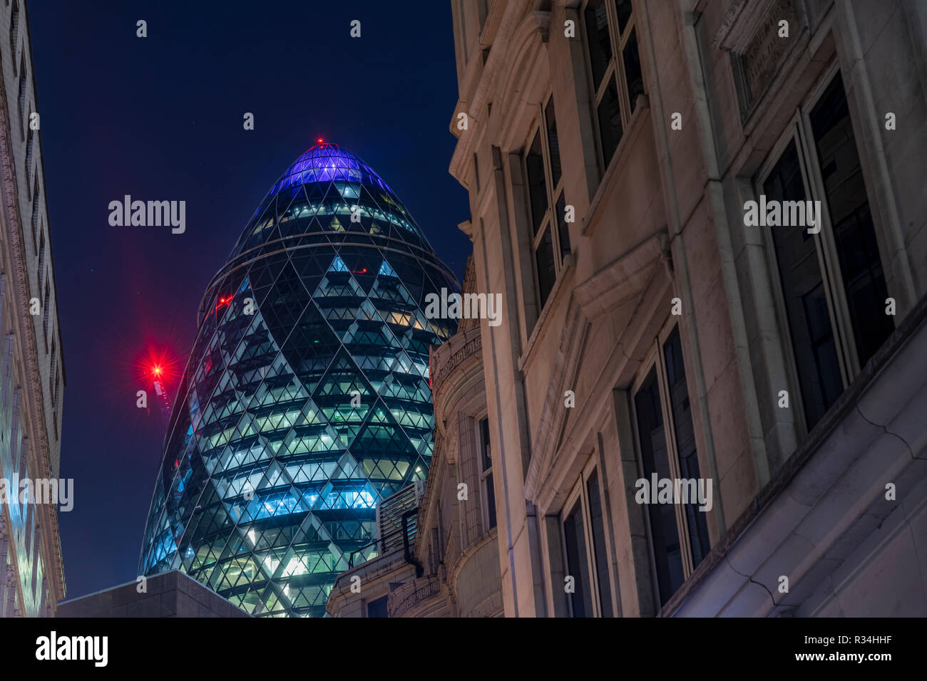 The helix at the gherkin hi-res stock photography and images - Alamy