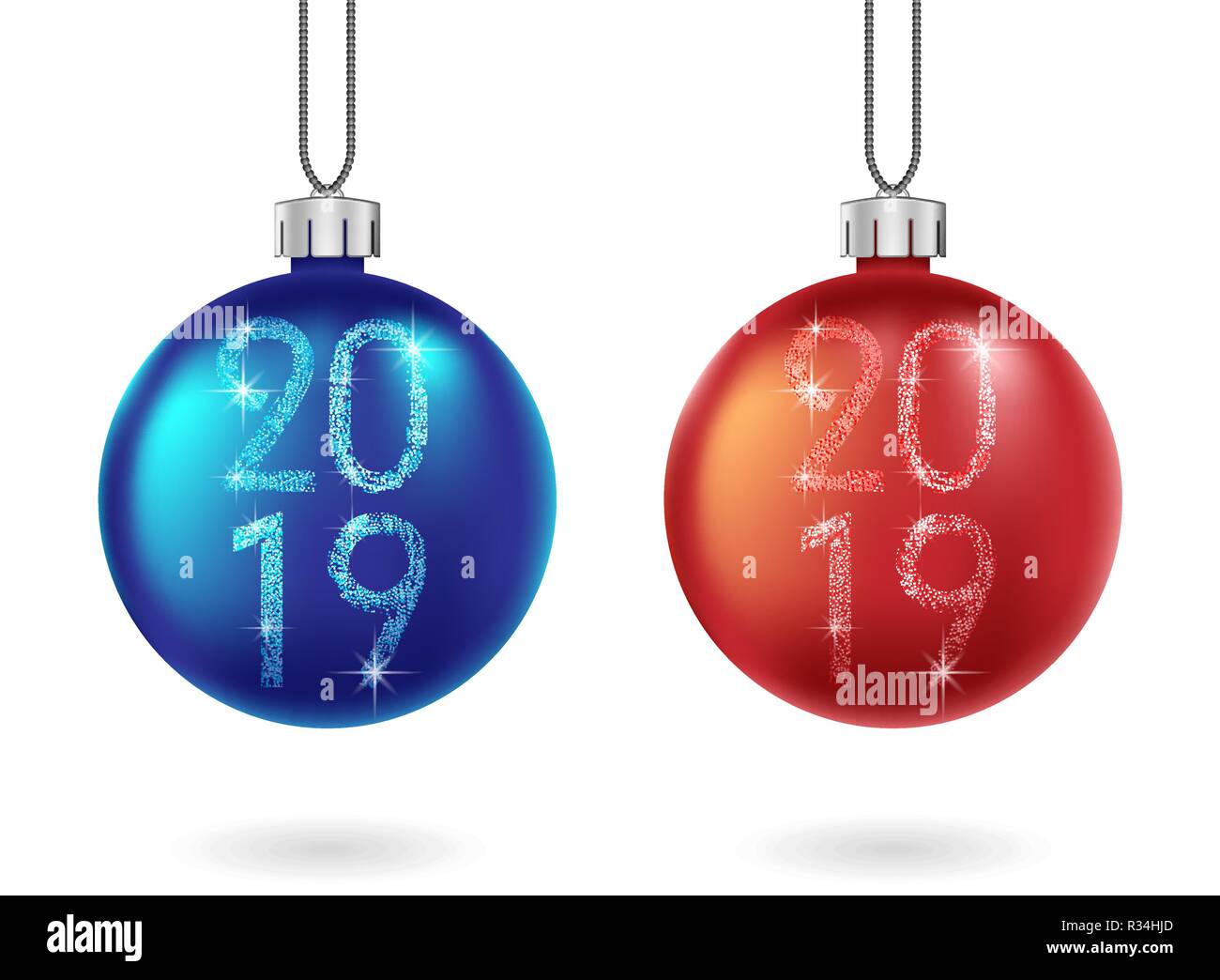 Gold star christmas bauble Stock Vector Images - Alamy