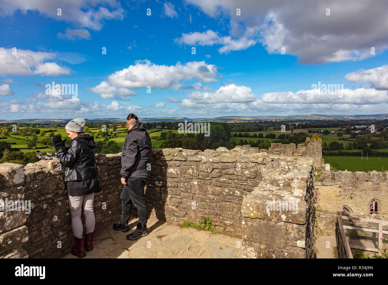 Distant historic castle hi-res stock photography and images - Alamy