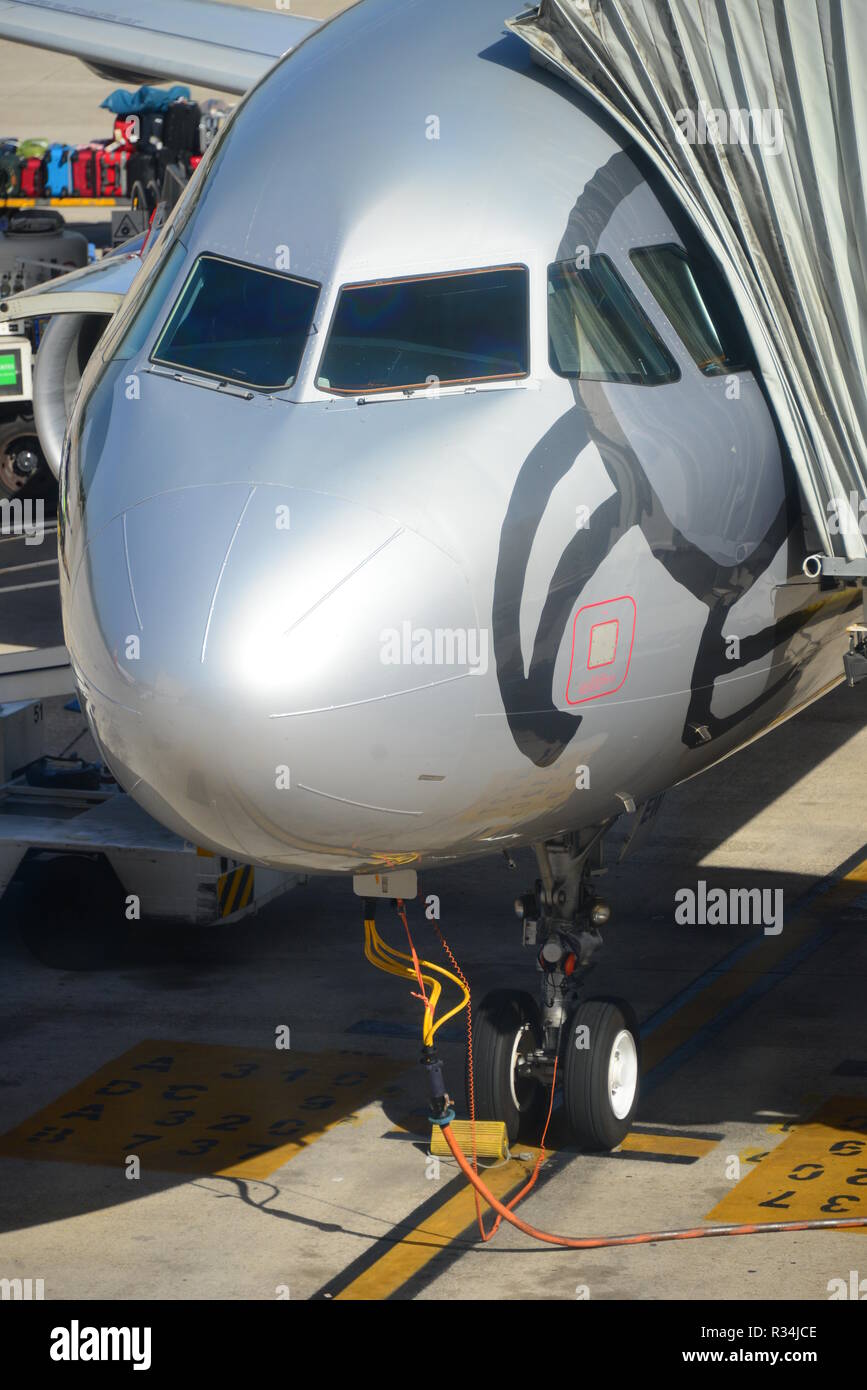 plane on the tarmac Stock Photo - Alamy