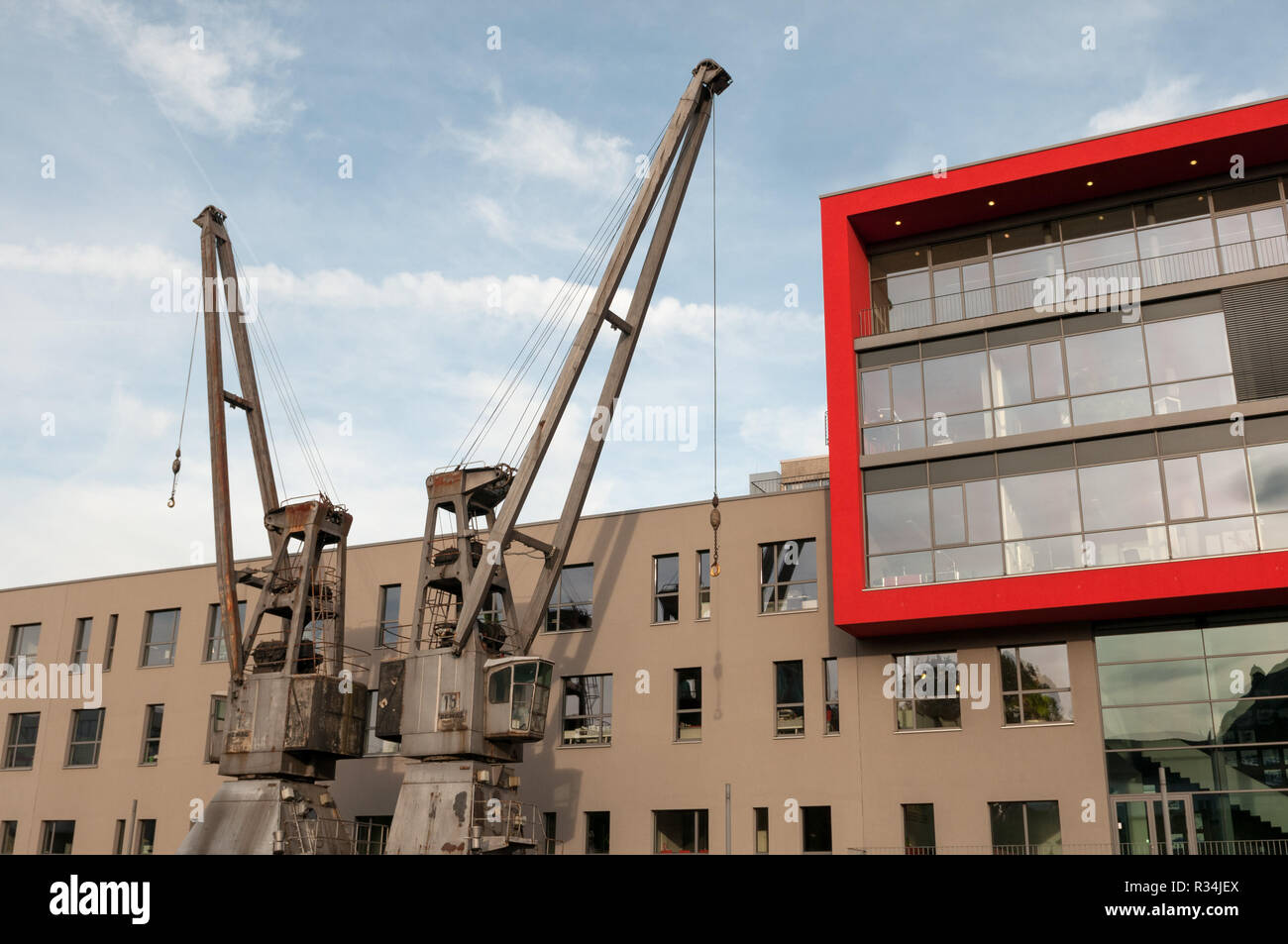 Neuss harbor hi-res stock photography and images - Alamy
