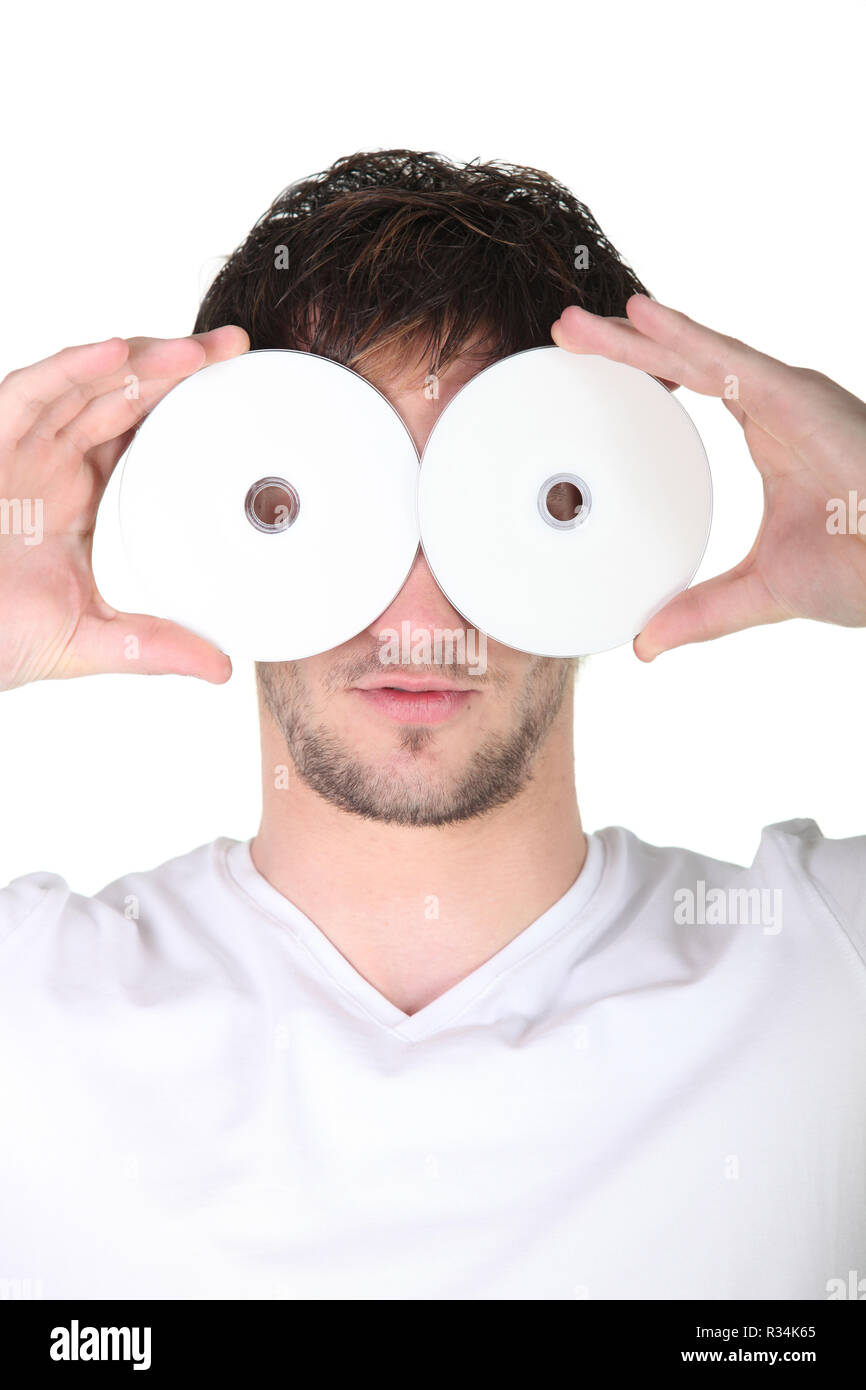 Fingers Around Eyes High Resolution Stock Photography and Images - Alamy
