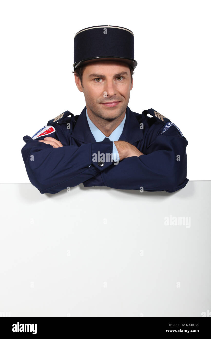 Police kepi hi-res stock photography and images - Alamy