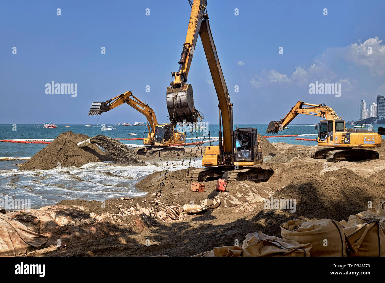 Beach reclamation hi-res stock photography and images - Alamy