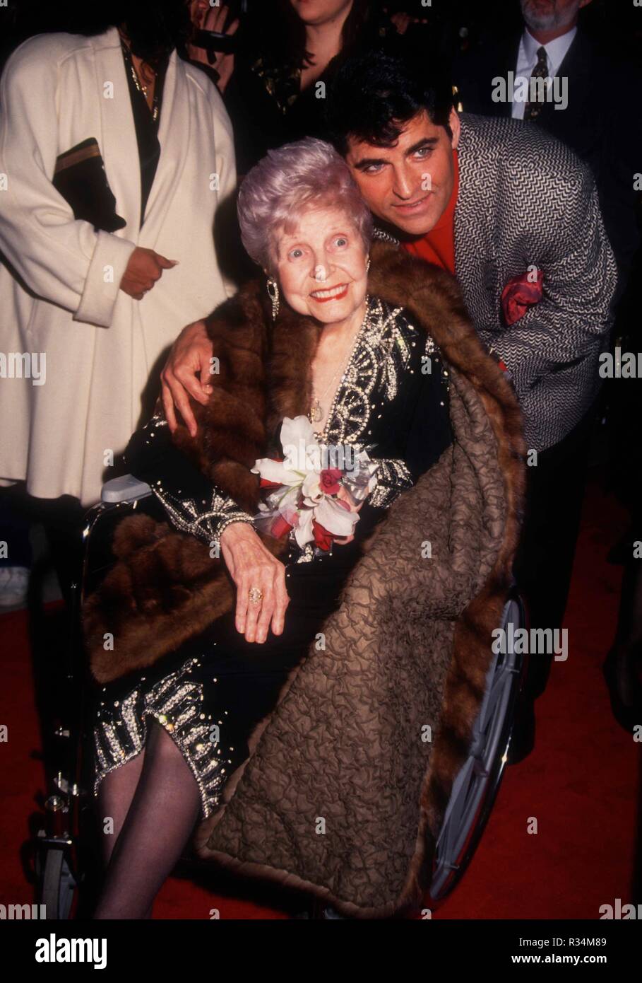 BEVERLY HILLS, CA - JANUARY 28: Actress Martha Raye and husband Mark ...