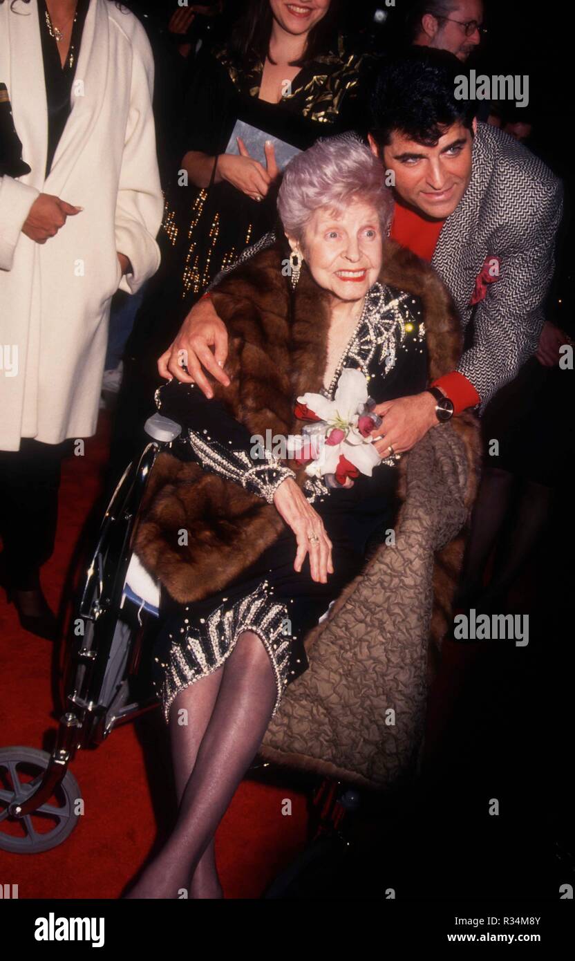 BEVERLY HILLS, CA - JANUARY 28: Actress Martha Raye and husband Mark ...