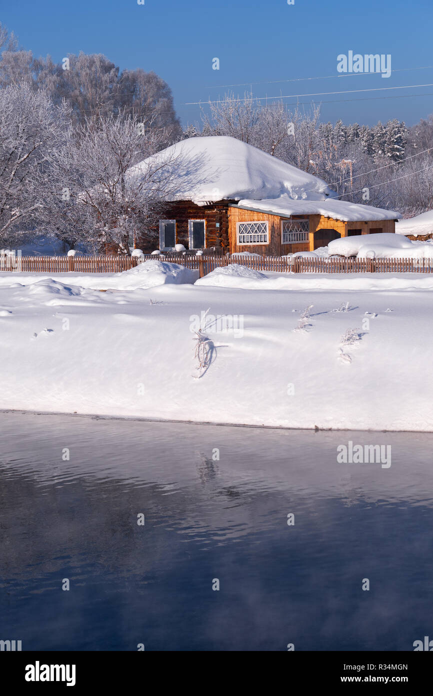 Altai russian country village talitsa hi-res stock photography and ...