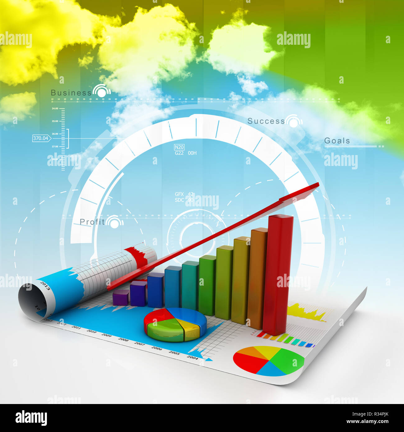 Transparent glass numbers 3d hi-res stock photography and images - Alamy