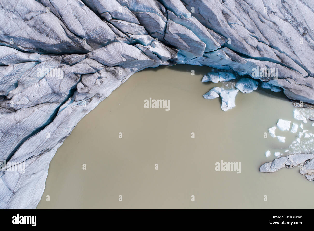 Melt water from glaciers hi-res stock photography and images - Alamy