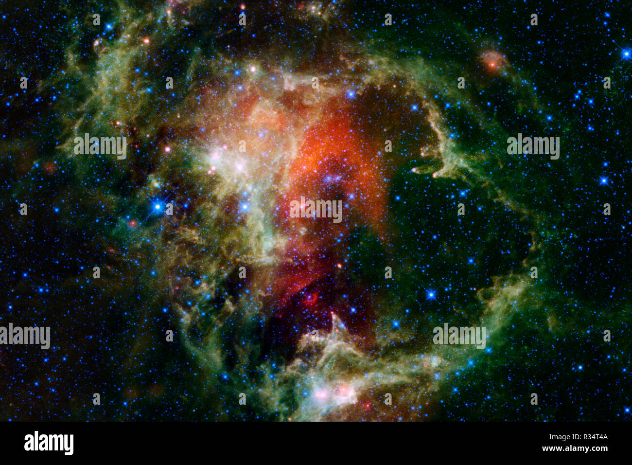 Awesome nebula. Billions of galaxies in the universe. Elements of this ...