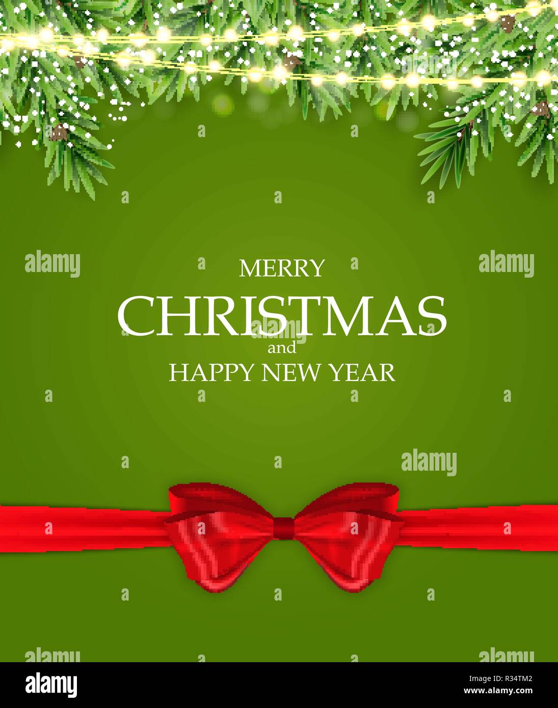 Abstract Holiday New Year and Merry Christmas Background. Vector ...