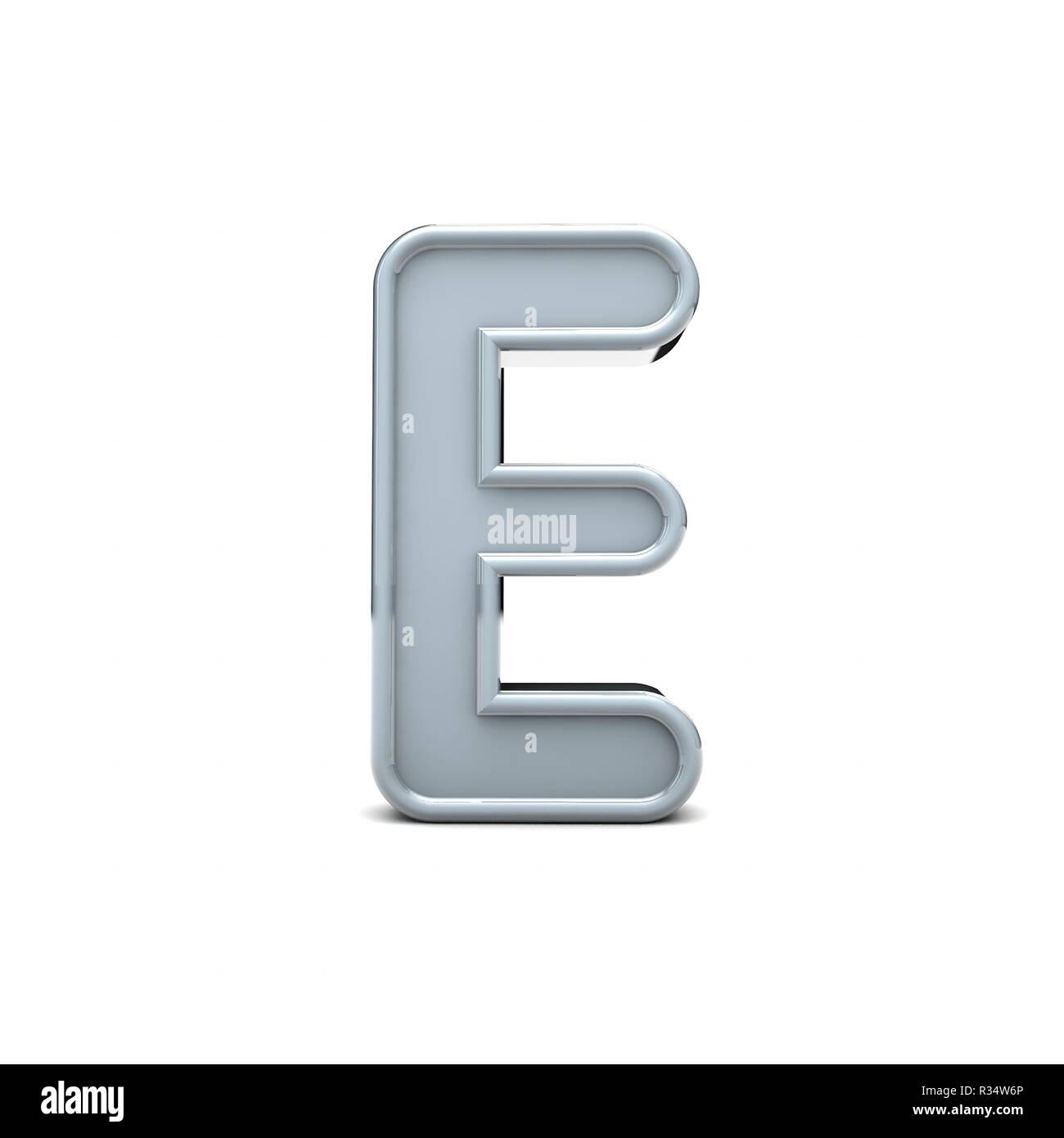Bubble Letter Capital E