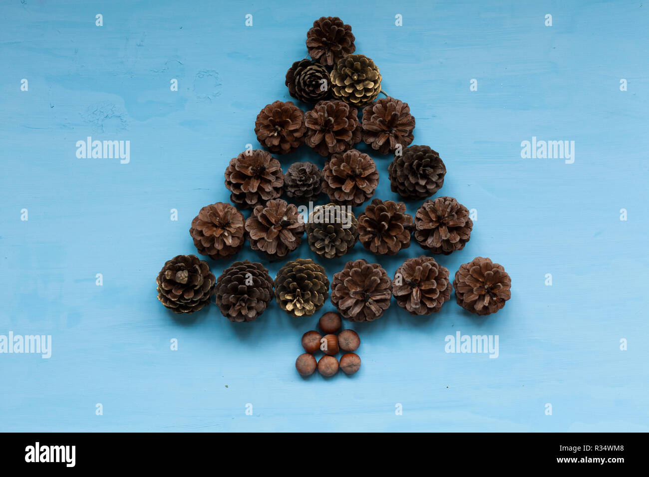 winter Christmas new year tree Gifts Christmas background Stock Photo ...