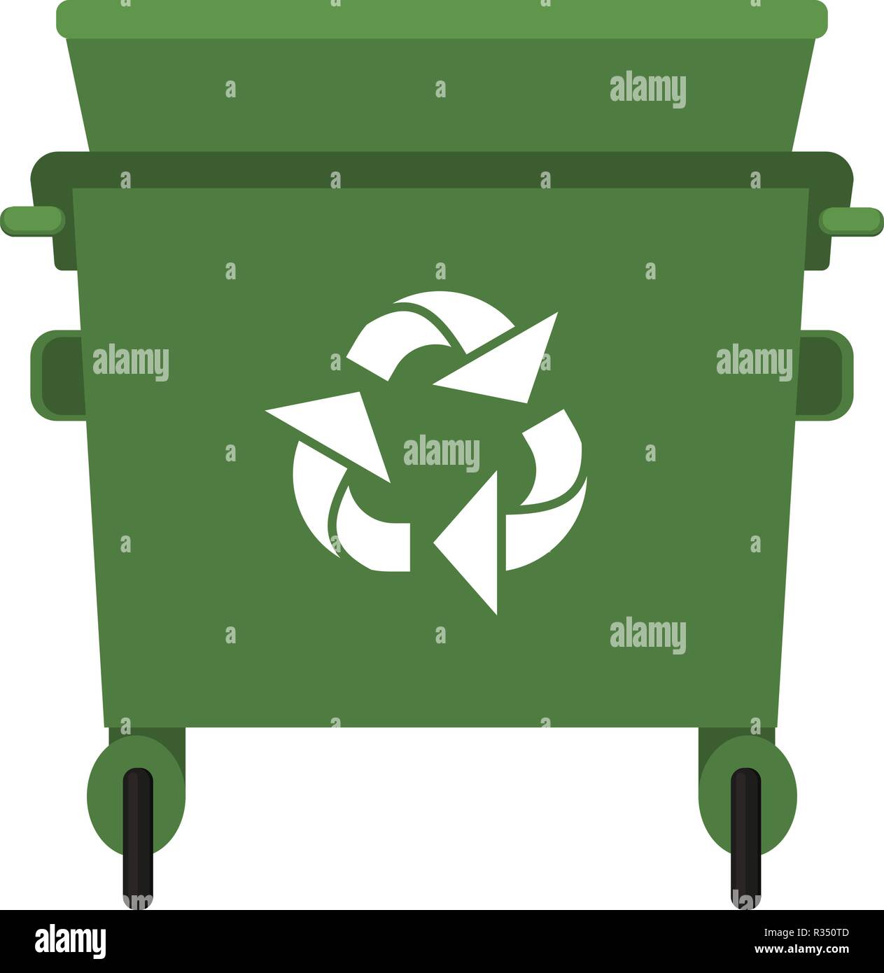 Illustration Cartoon Trash Can Stock Photos & Illustration Cartoon ...