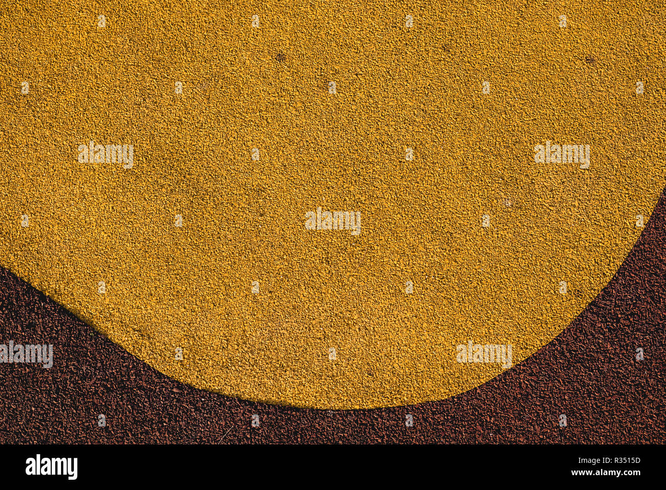 Geometric background with circular shapes of brown and orange color ...