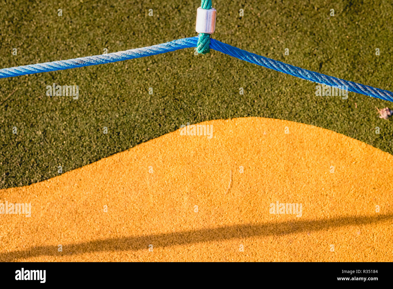 Geometric background with circular shapes of brown and orange color ...