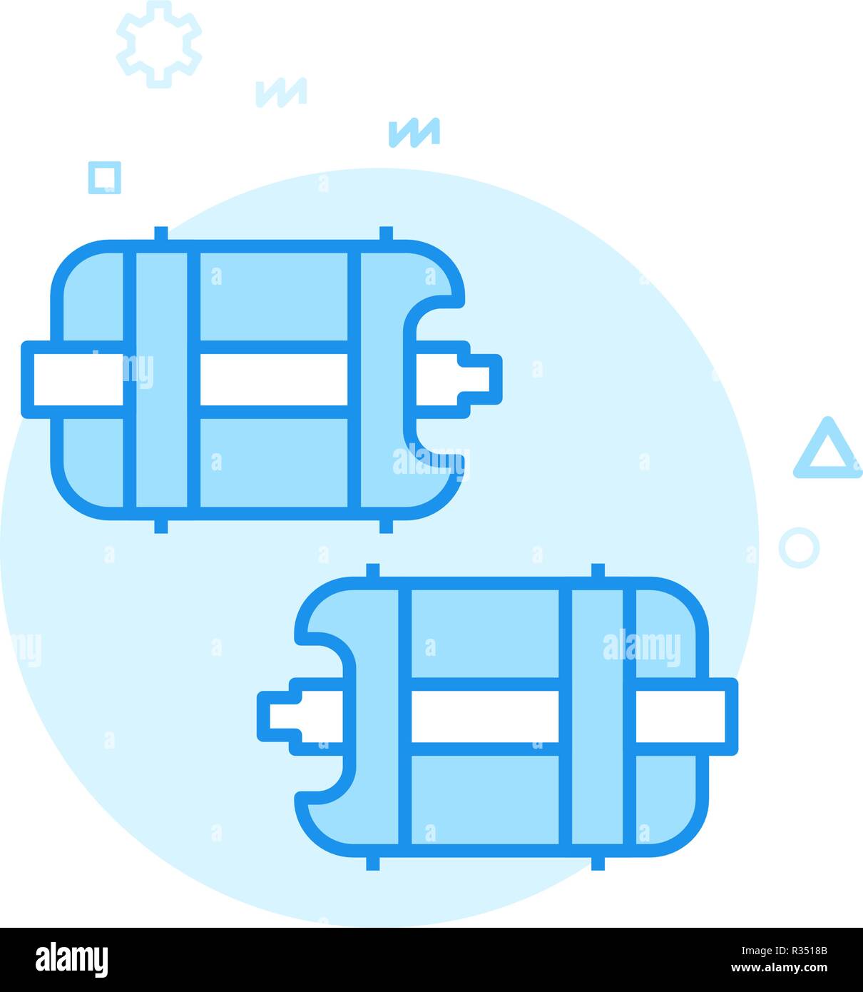 Pixel spikes Stock Vector Images - Alamy