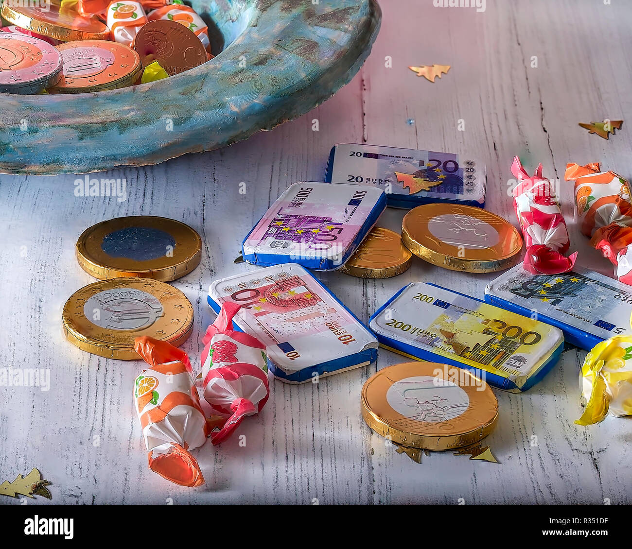 Candy money hi-res stock photography and images - Alamy