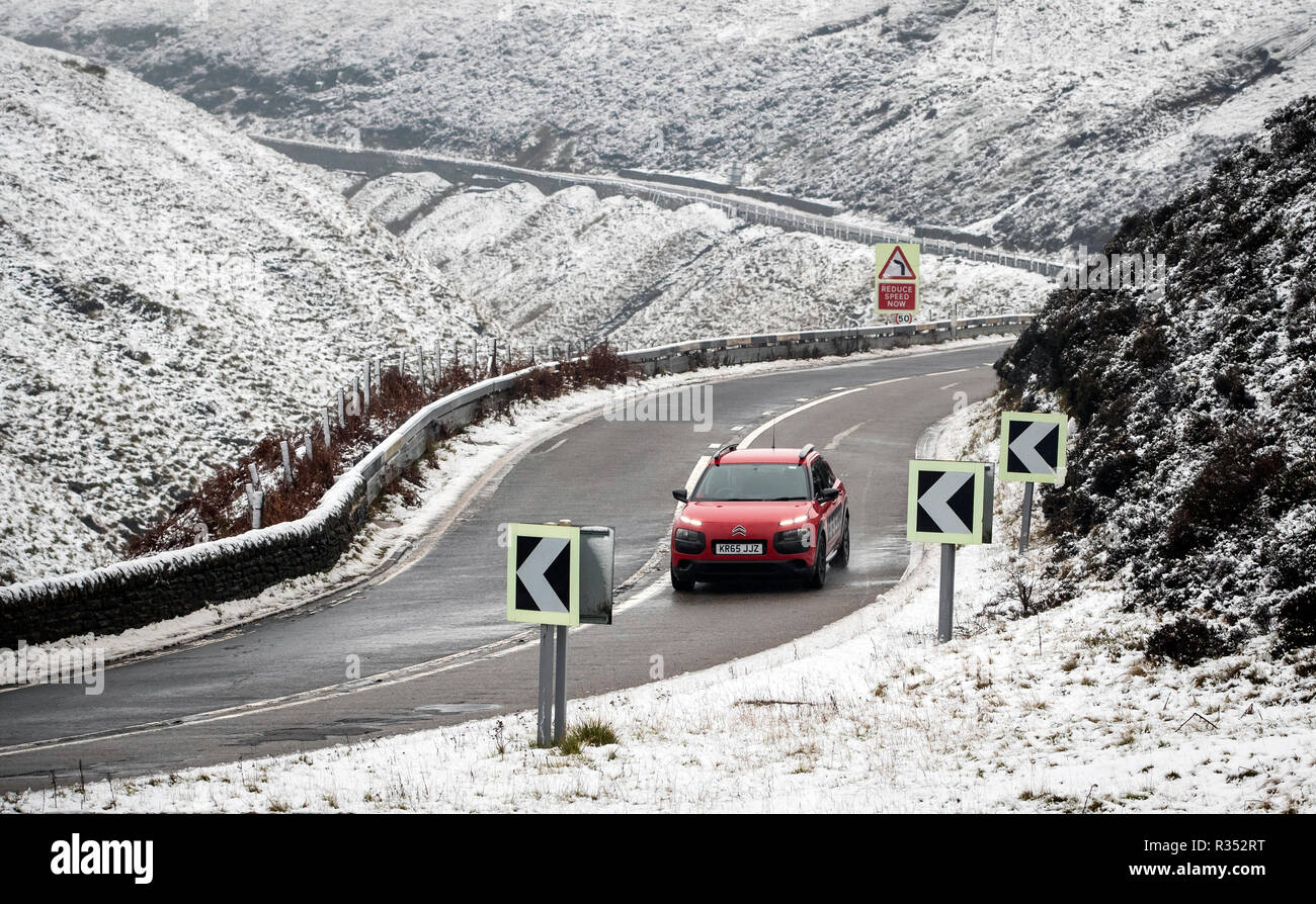 Snow hits snake pass in hi-res stock photography and images - Alamy