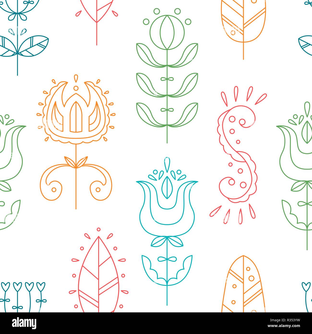 Scandinavian folklore style hi-res stock photography and images - Alamy