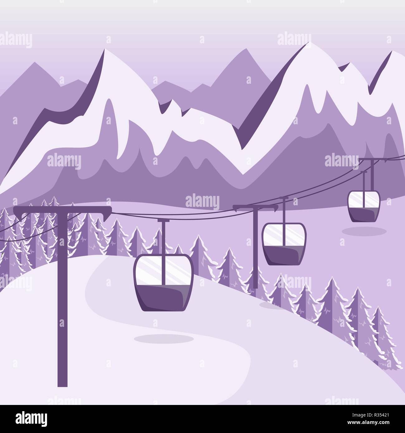 Matterhorn funicular cable car hi-res stock photography and images - Alamy