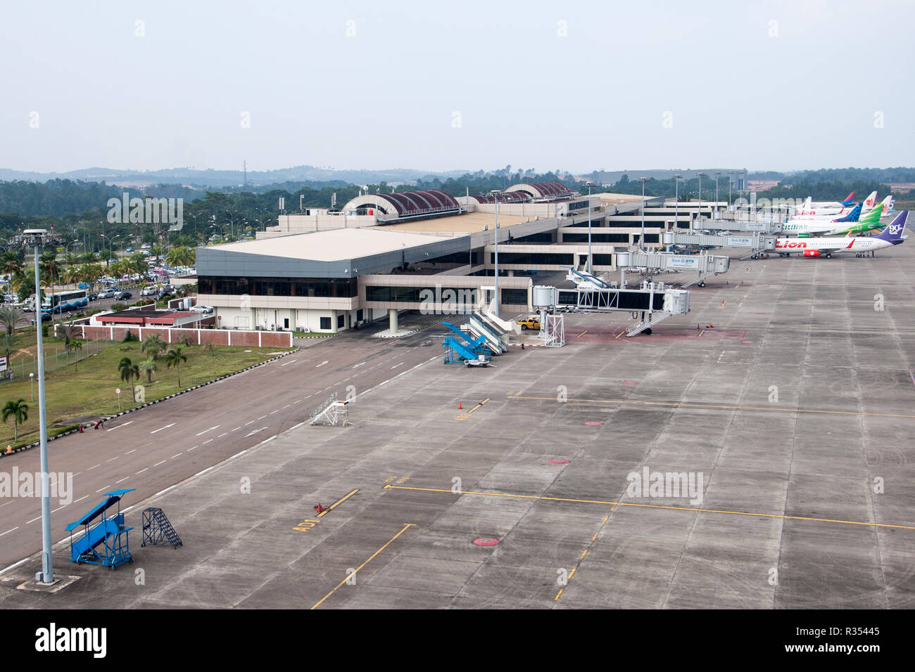 The terminal of Hang Nadim Airport, Batam Stock Photo - Alamy
