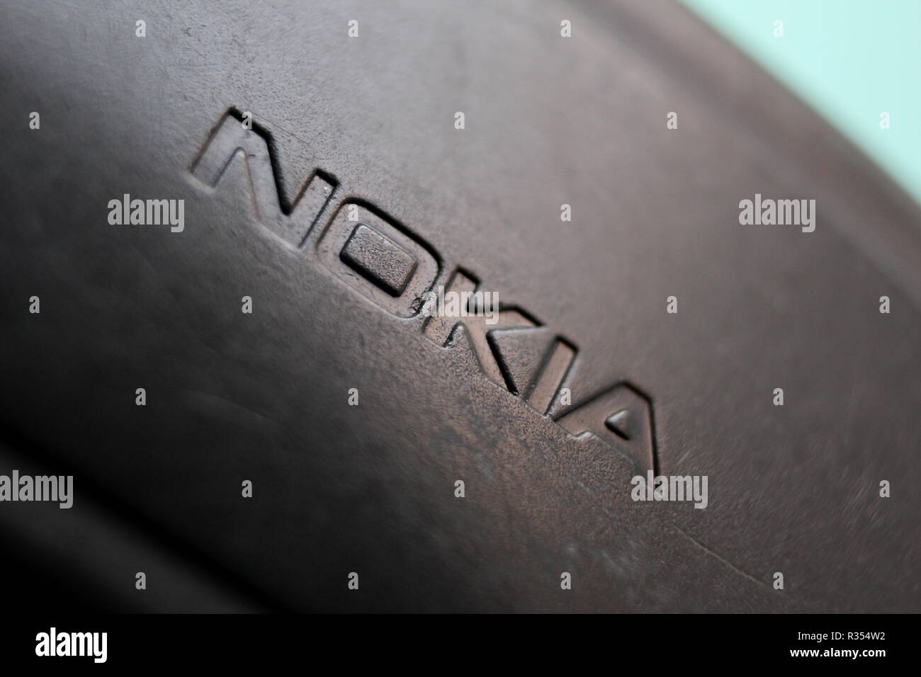 Nokia logo hi-res stock photography and images - Alamy