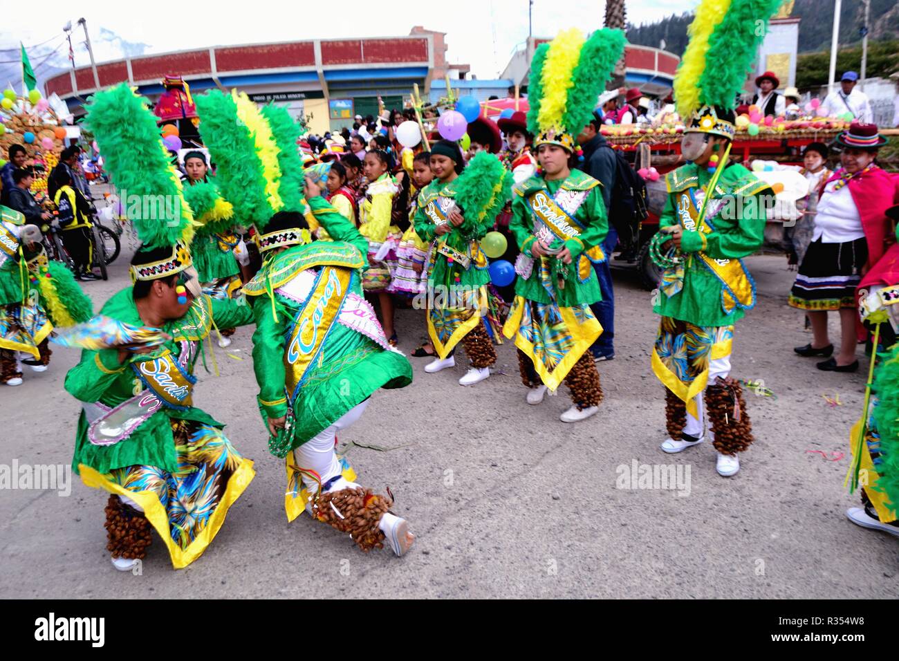 Carnival in CARAZ. Department of Ancash.PERU Stock Photo - Alamy