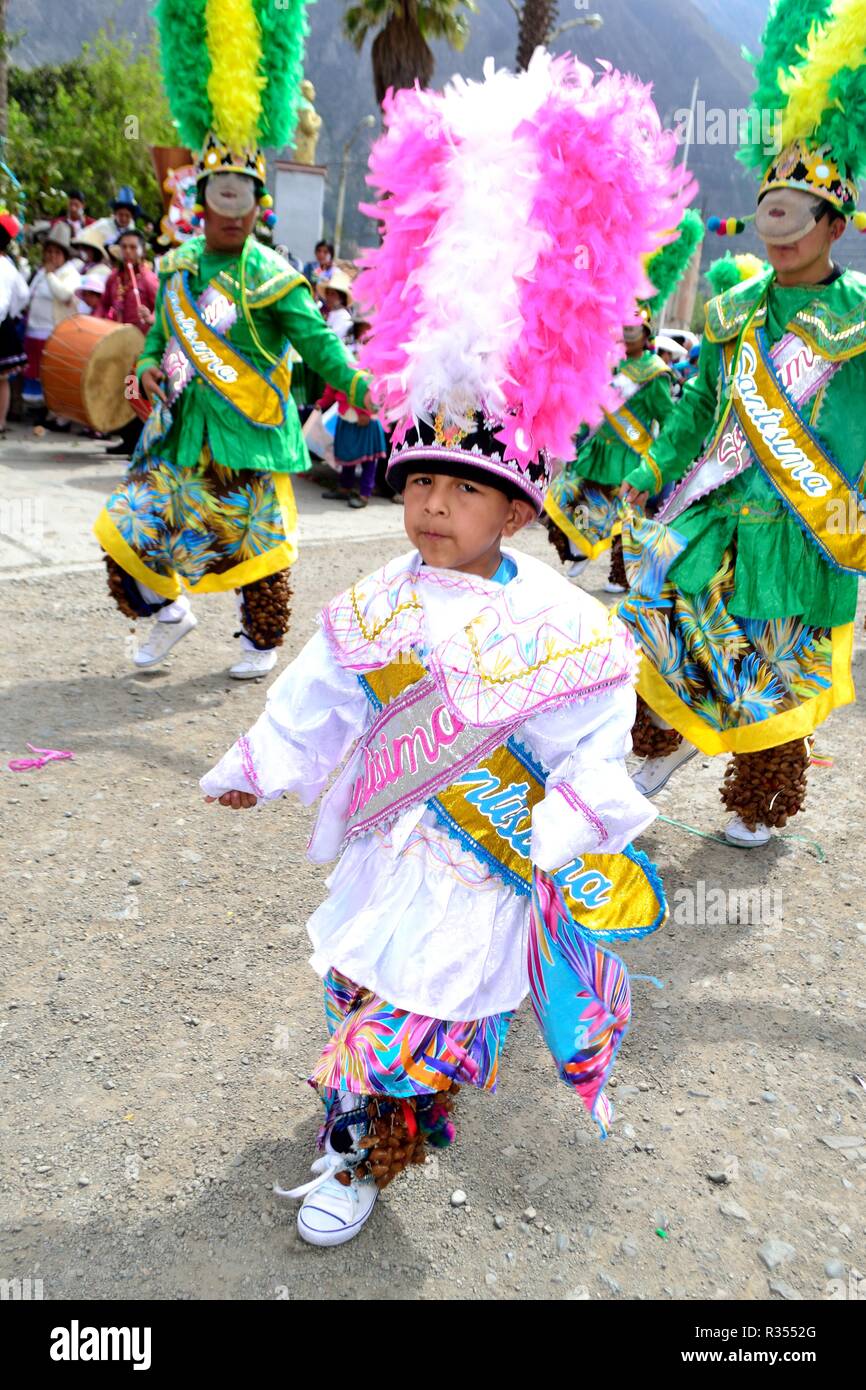 Carnival in CARAZ. Department of Ancash.PERU Stock Photo - Alamy