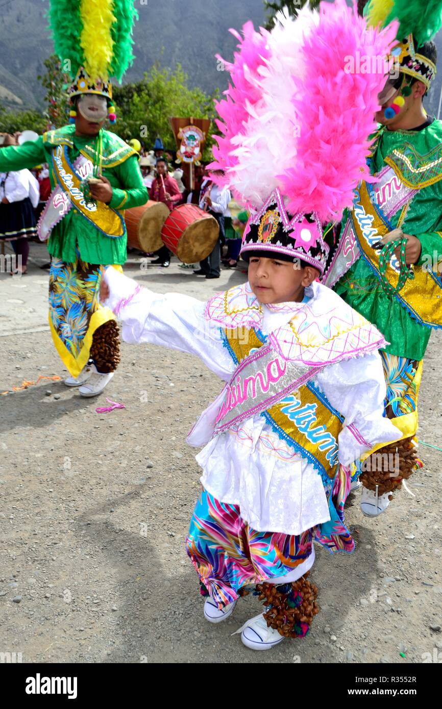 Carnival in CARAZ. Department of Ancash.PERU Stock Photo - Alamy
