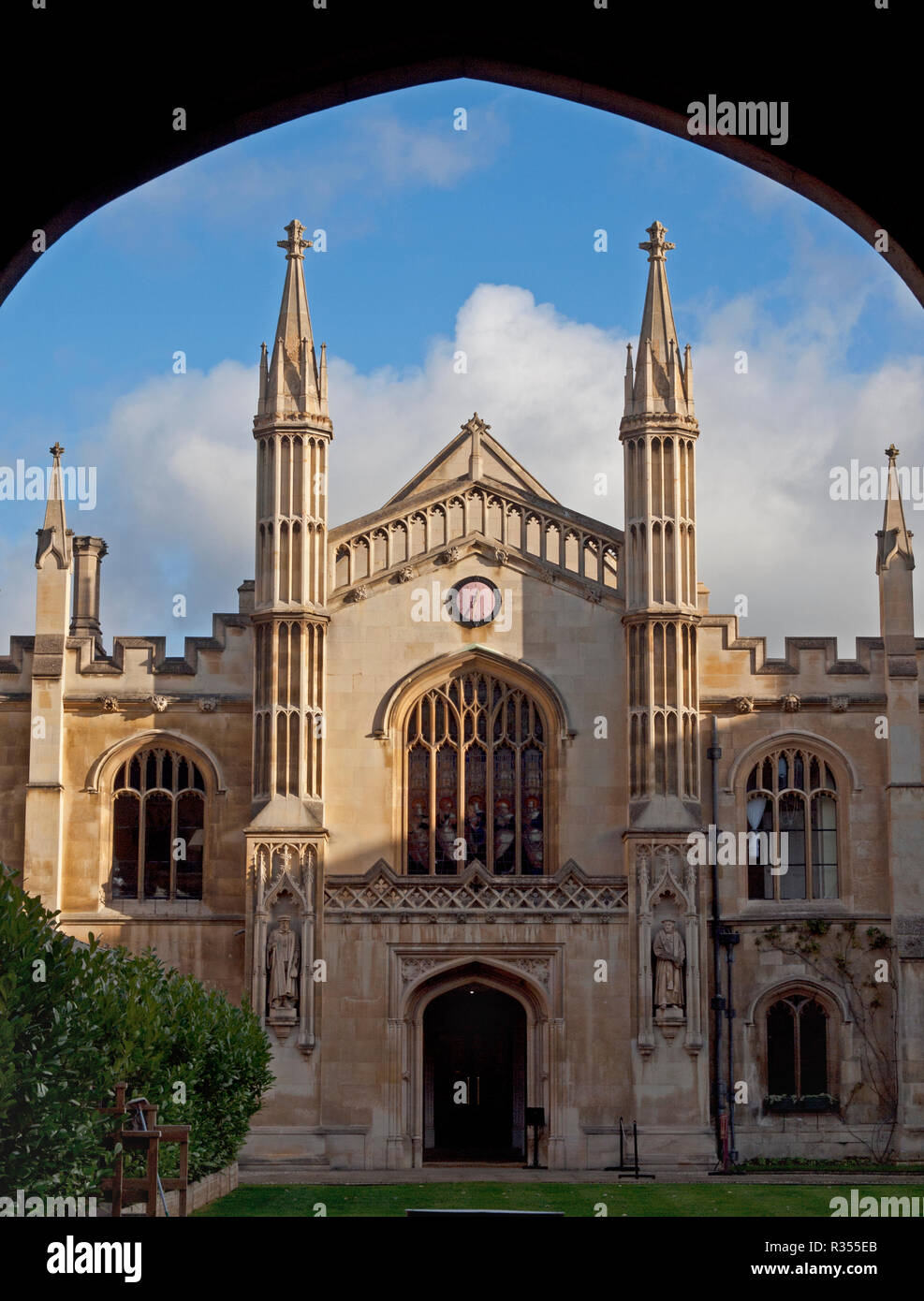 Corpus Christi College, the University of Cambridge Stock Photo - Alamy