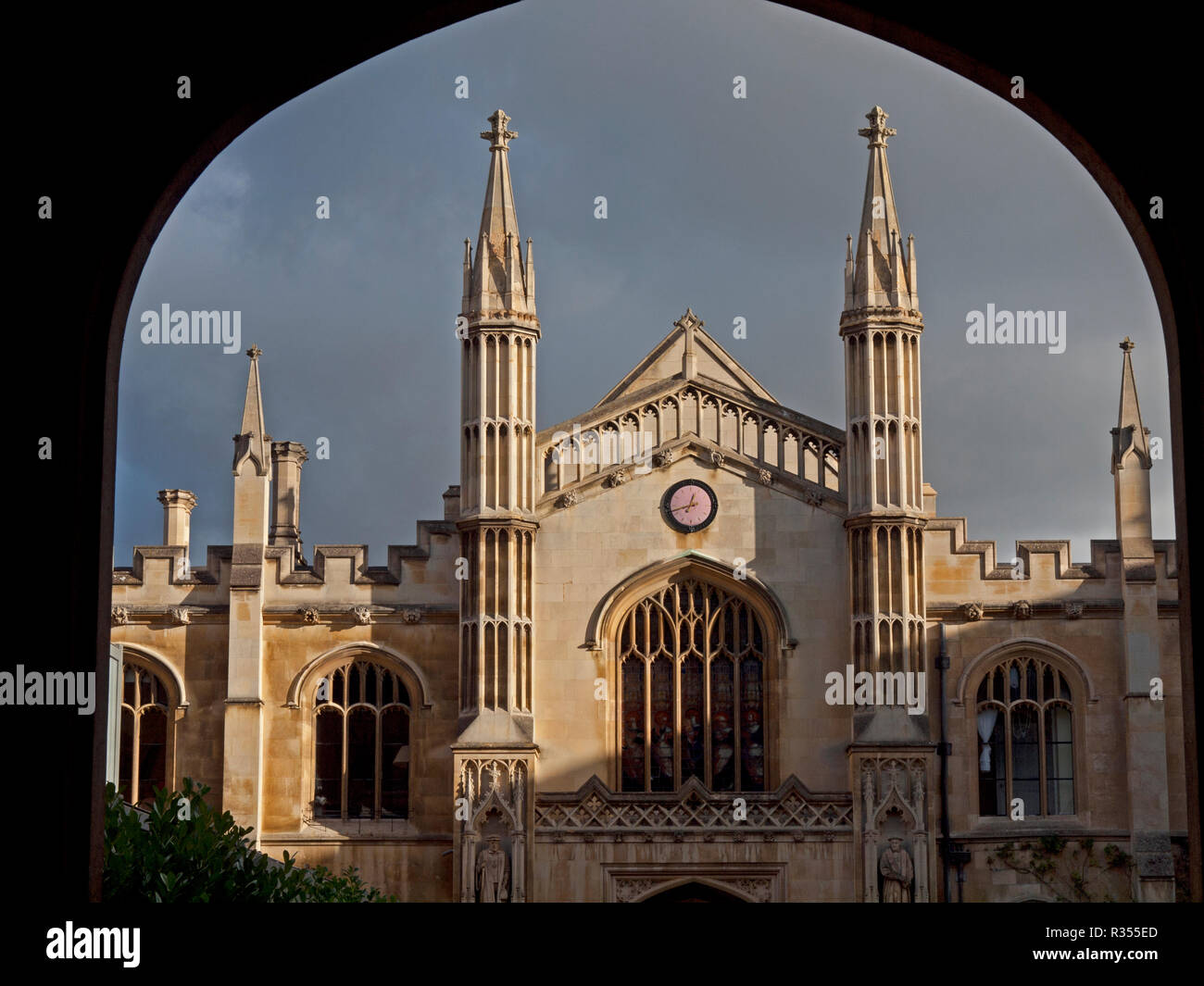 Corpus Christi College, the University of Cambridge Stock Photo - Alamy