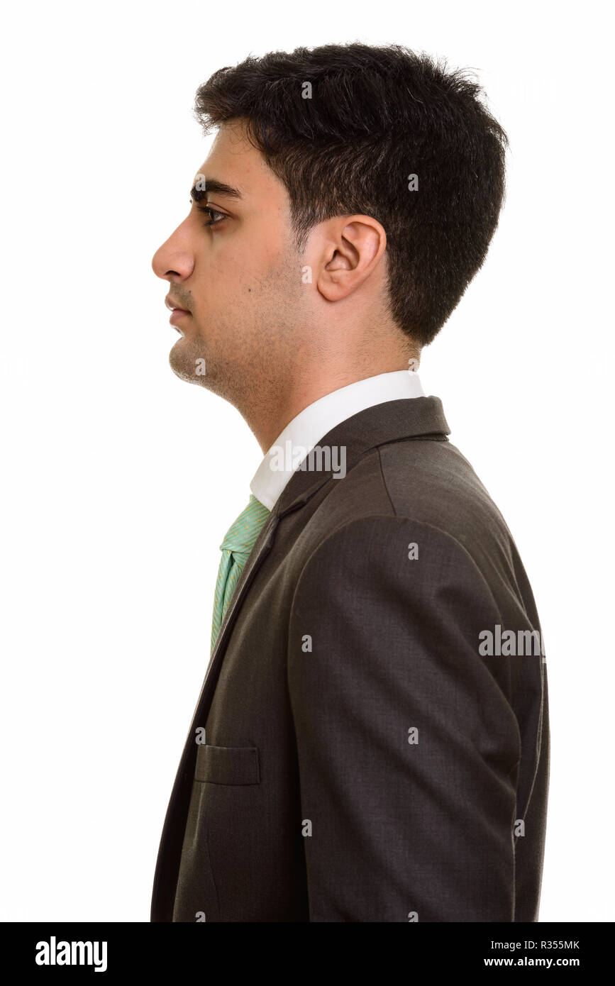 Profile view young persian hi-res stock photography and images - Alamy